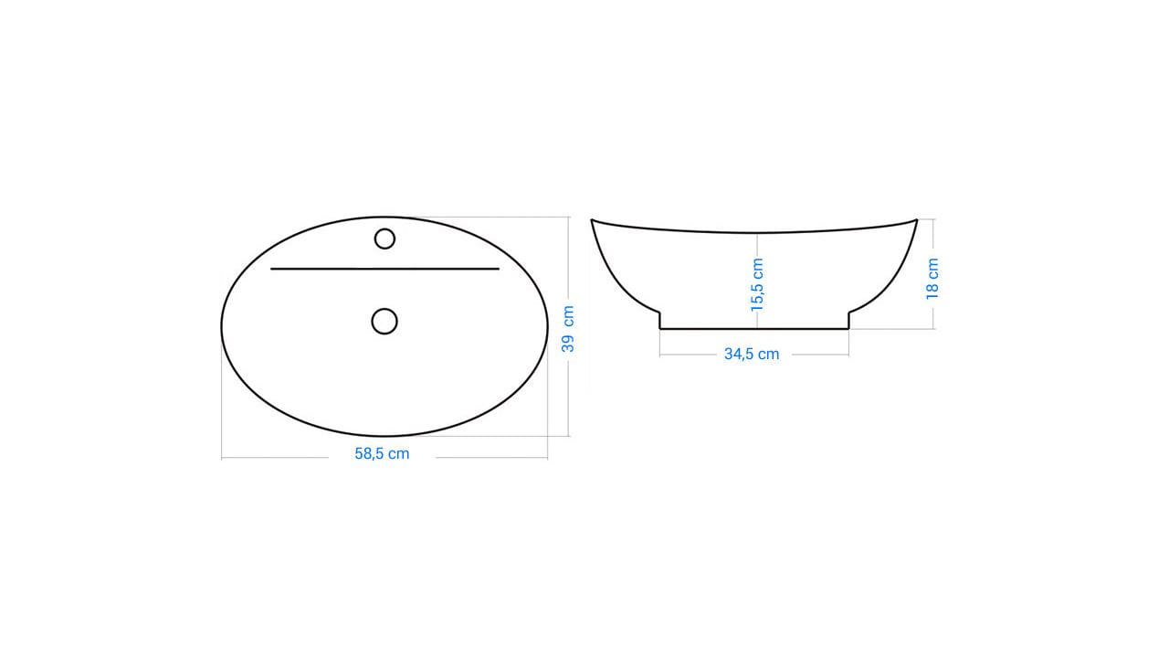 Umywalka nablatowa Rea Cindy (S) - dodatkowy rabat - kod REA_S (kod ...